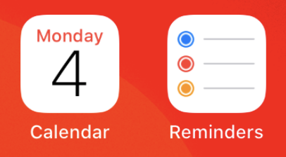 iOS) Calendar & Reminders